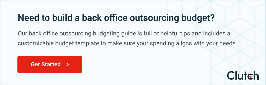 Back Office Outsourcing Pricing Guide January 2025